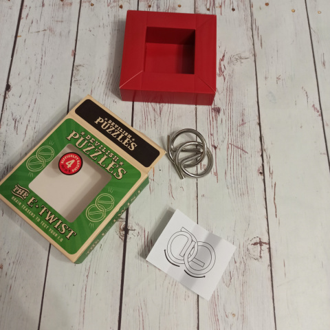 Devilish Puzzles The E-Twist - łamigłówka IQ - rozdziel obręcze > Edu ...